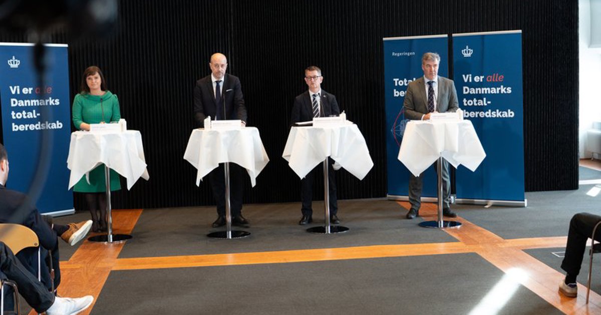 Regeringen: Danmark skal have et totalberedskab - Regeringen.dk
